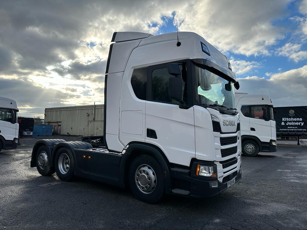 2020 69 Plate SCANIA R500 Tag Axle with Walking Floor Hydraulics ...