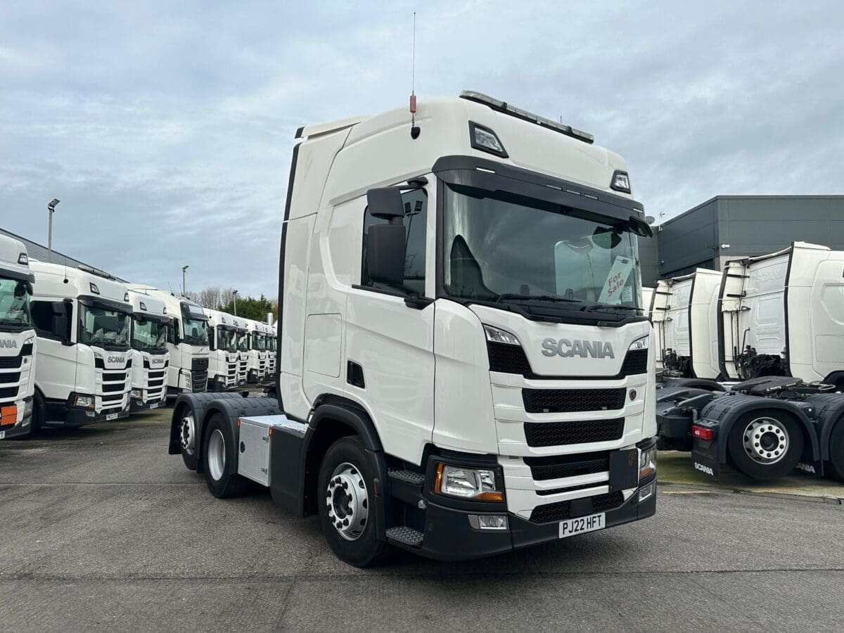 2022 72 Plate SCANIA R500 Tag Axle STGO - PJ22HFT - Smithbros