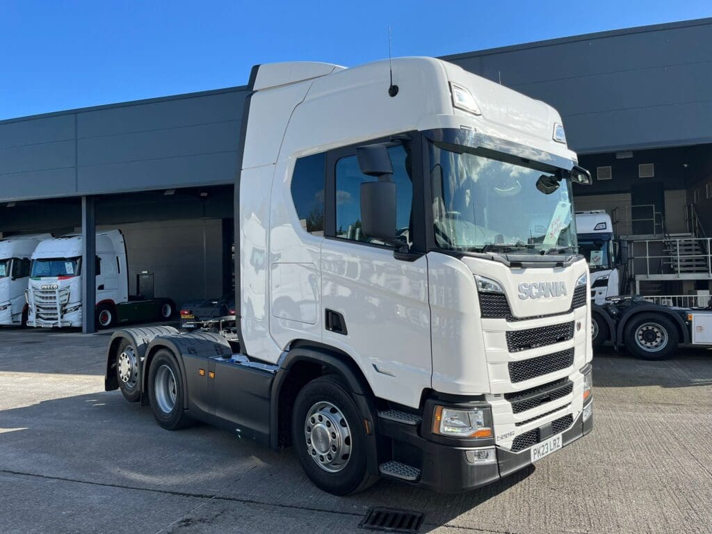 2023 23 Plate SCANIA R500 Super Tag Axle with Walking Floor Hydraulics - PK23LRZ - Smithbros