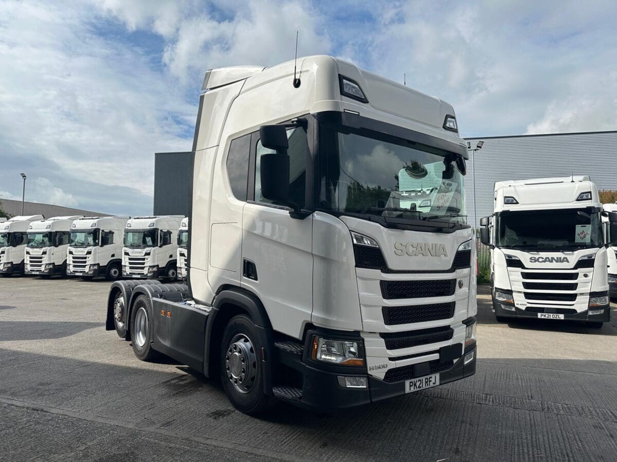 2021 21 Plate SCANIA R500 Highline Tag with Walking Floor Hydraulics - PK21RFJ - Smithbros