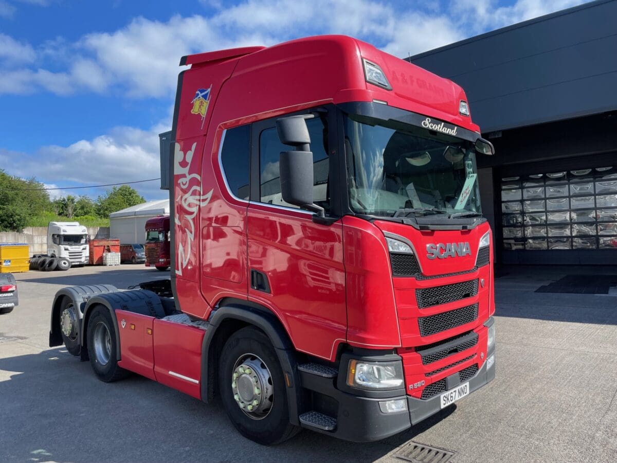 2018 67 Plate Scania R580 V8 Highline 6x2 Tag Axle - SK67NNO - Smithbros