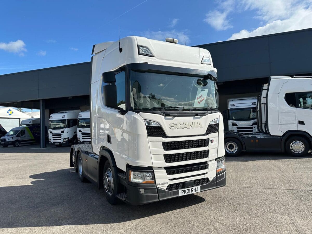 2021 21 Plate SCANIA R450 Highline Tag Axle - PK21RHJ - Smithbros