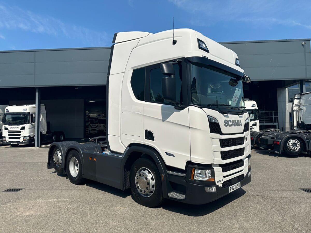 2023 23 Plate SCANIA 500R SUPER Highline Tag Axle with Walking Floor Hydraulics - PK23LSU ...
