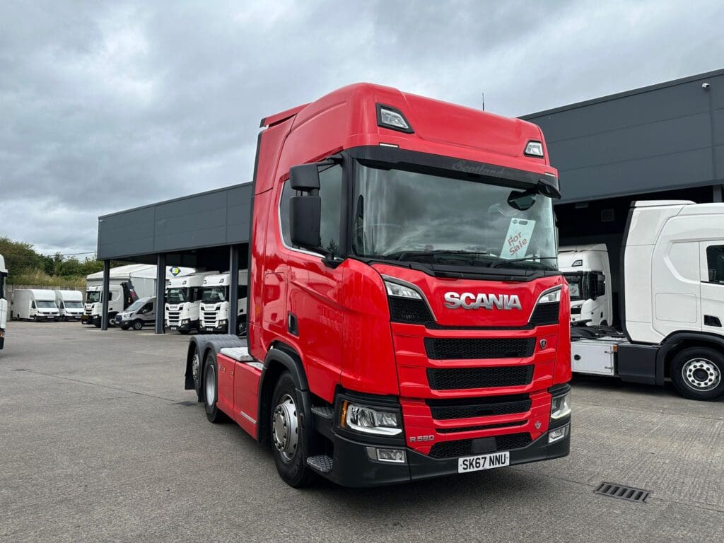 2018 67 Plate Scania R580 V8 Highline 6x2 Tag Axle - SK67NNU - Smithbros