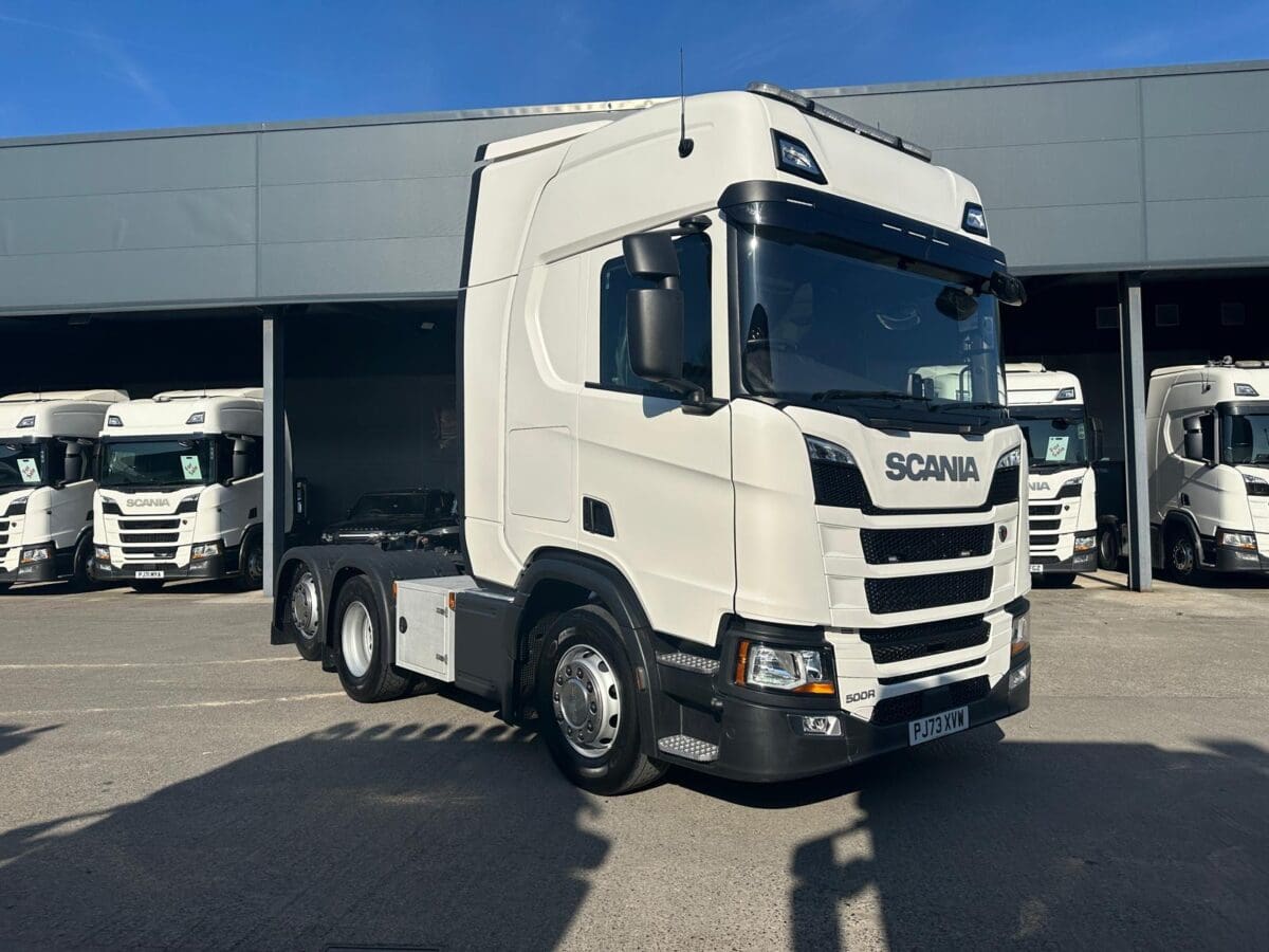 2023 73 Plate SCANIA 500R SUPER Highline 6x2 Tag Axle - PJ73XVW - Smithbros