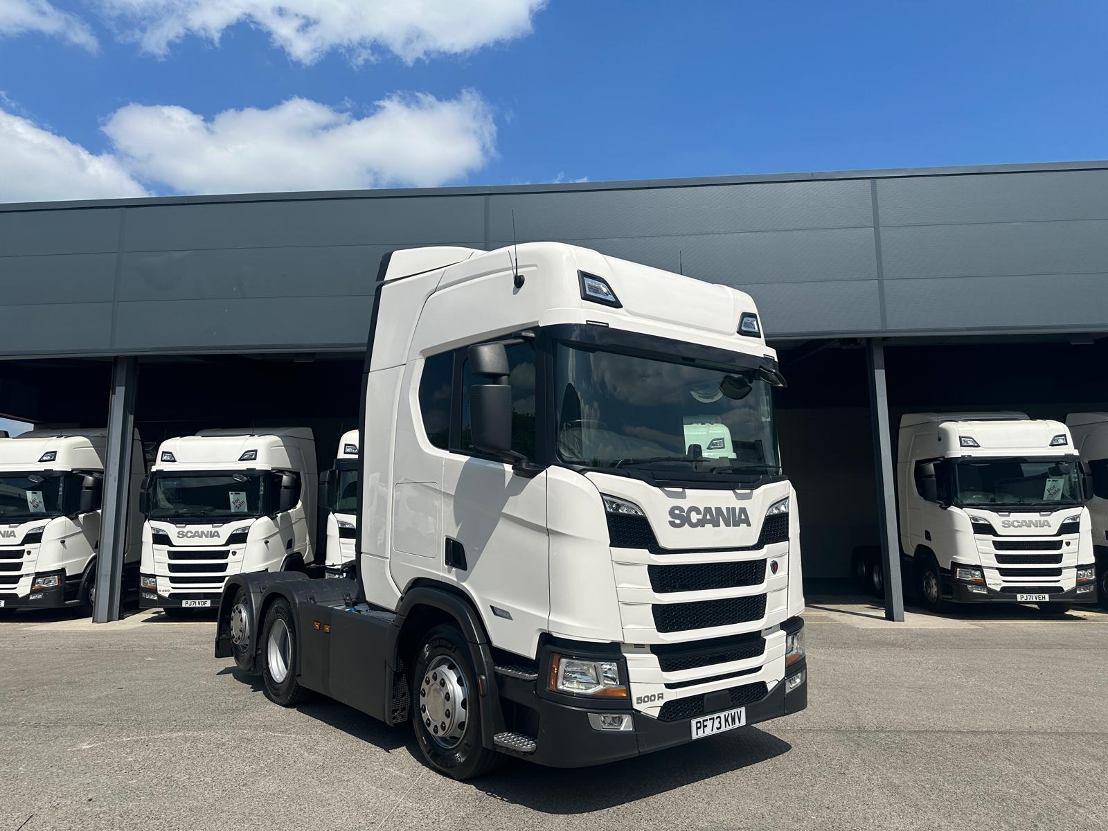 2023 73 Plate SCANIA 500R SUPER Highline 6x2 Tag Axle - PF73KWV - Smithbros