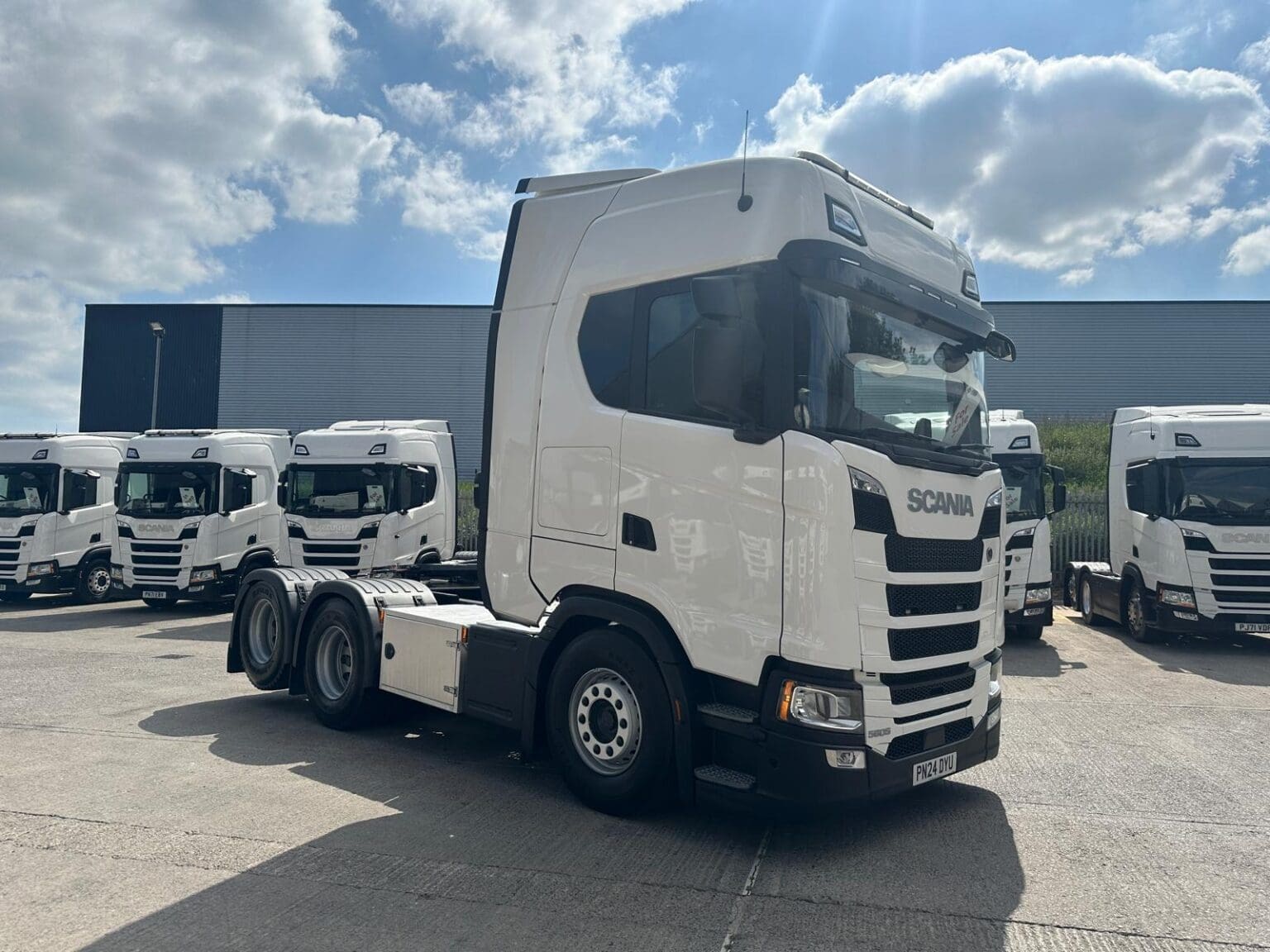 2024 24 Plate Scania 560S Highline 6x4 Double Drive with Twin Tag Axle ...