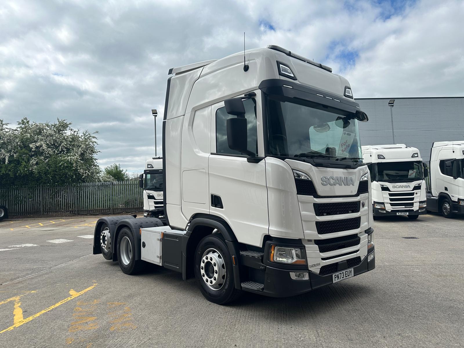 2023 73 Plate SCANIA 500R SUPER Highline 6x2 Tag Axle - PN73EUY - Smithbros