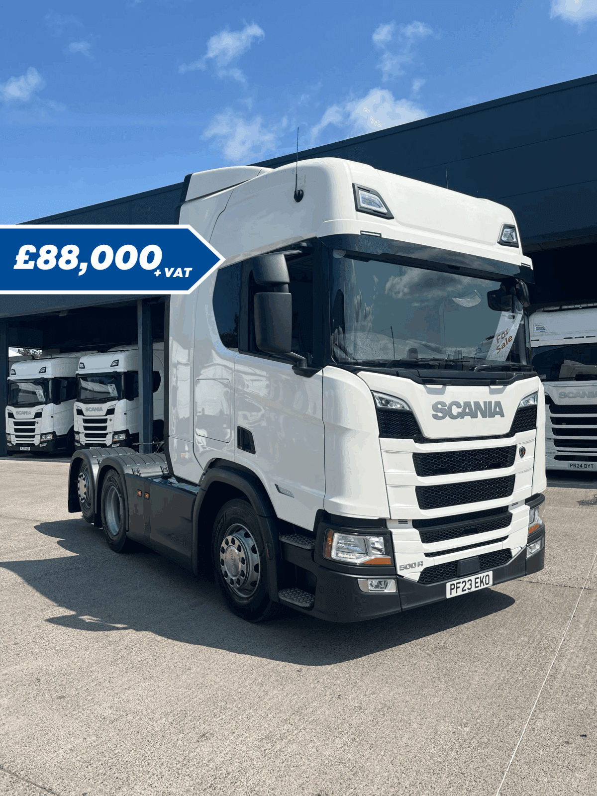 2023 23 Plate SCANIA 500R SUPER Highline - PF23EKO - Smithbros
